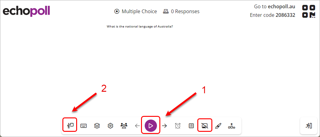 EchoPoll - Web environment (Original) - eLearning - University of ...