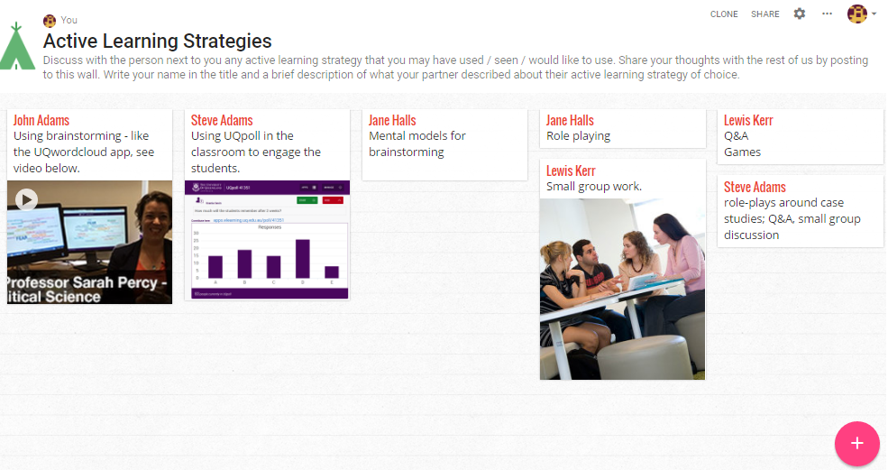Overview of In-class Active Learning tools - eLearning - University of ...